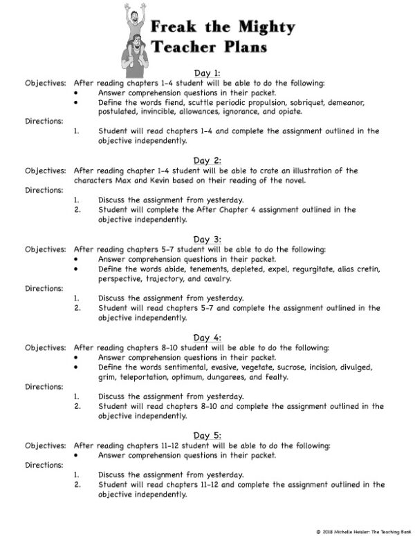 How to Teach Novel Studies Part 3: Pacing | The Teaching Bank