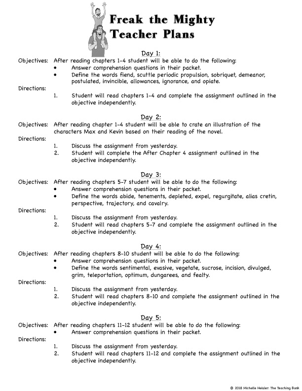 How to Teach Novel Studies Part 3: Pacing - The Teaching Bank