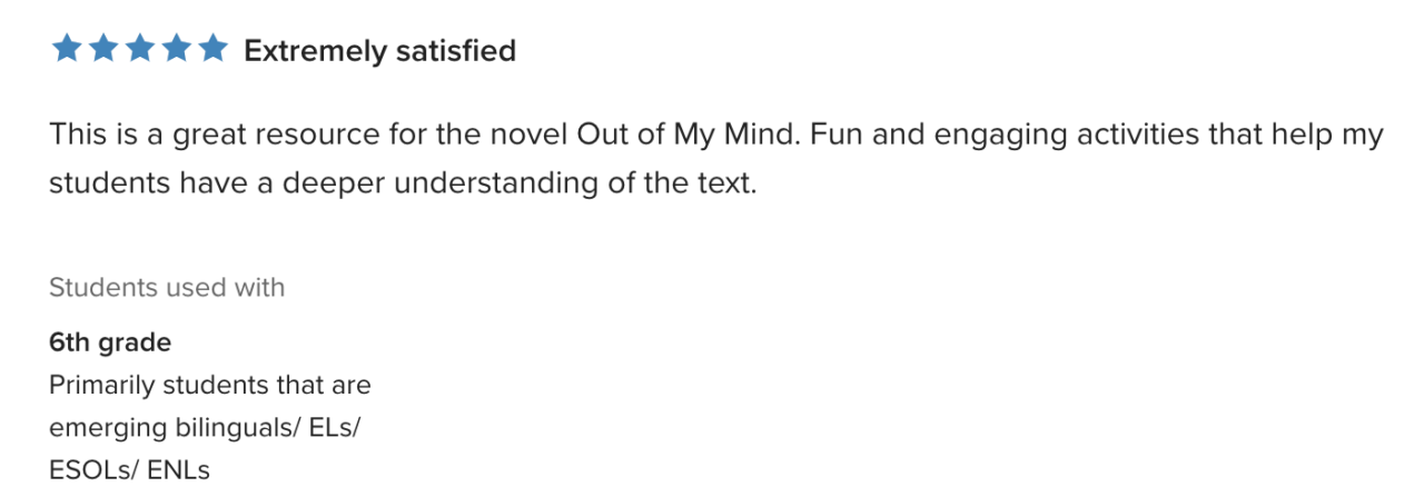 Out of My Mind About this Book! | The Teaching Bank