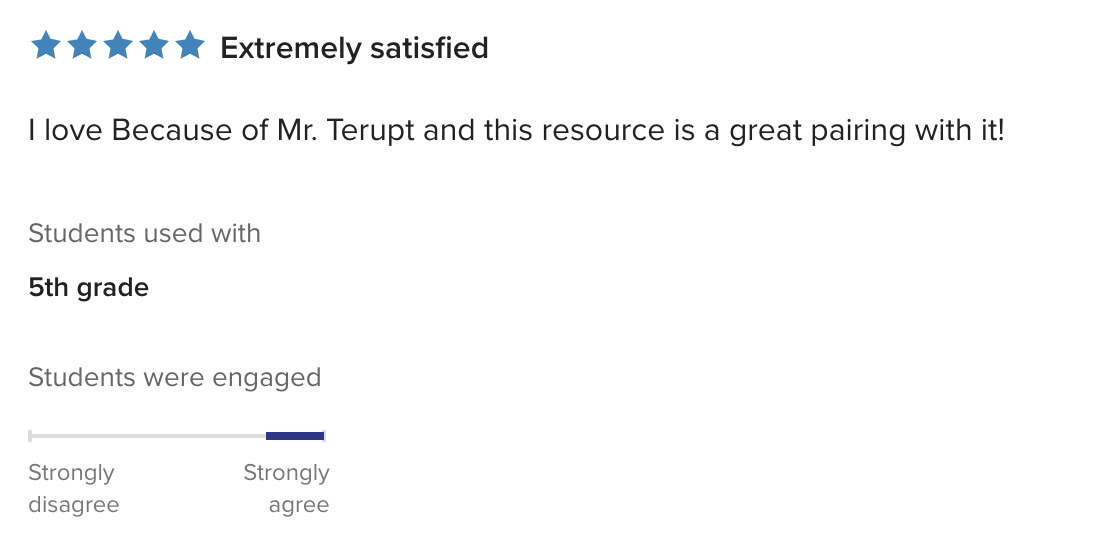 Master Point of View with Because of Mr. Terupt - The Teaching Bank