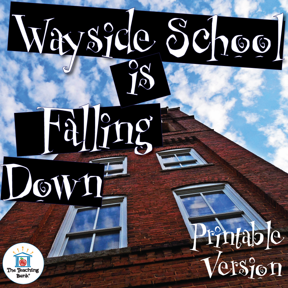 Wayside School is Falling Down Printable Novel Study | The Teaching Bank