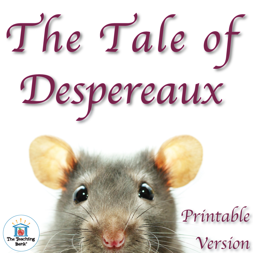 The Tale of Despereaux Printable Novel Study | The Teaching Bank