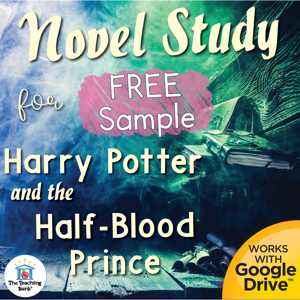 Novel Study for Harry Potter and the Half-Blood Prince FREE Sample ...
