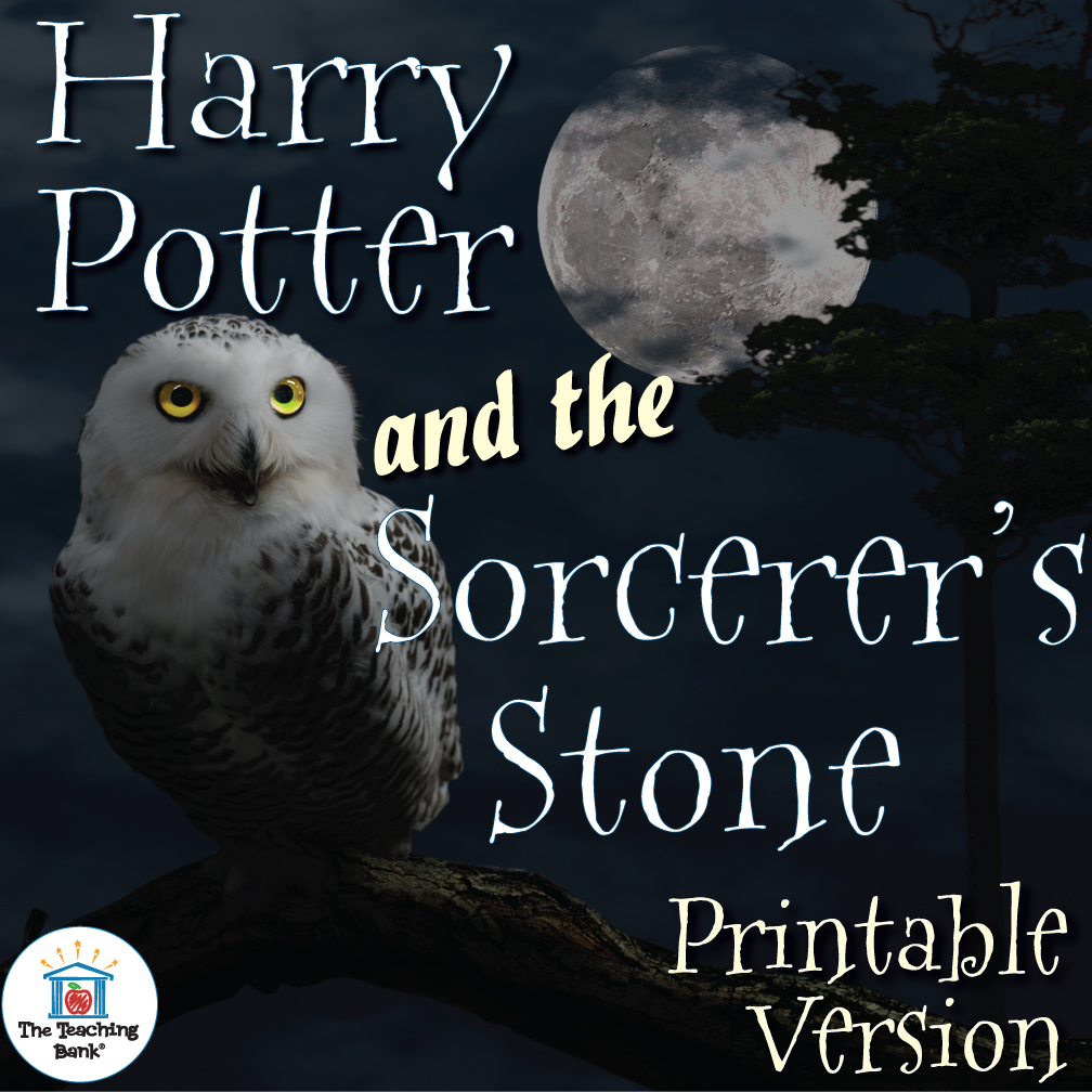 Novel Study for Harry Potter and the Sorcerer’s Stone Printable Version ...