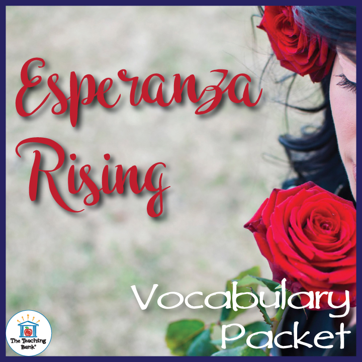 Esperanza Rising Vocabulary Packet | The Teaching Bank