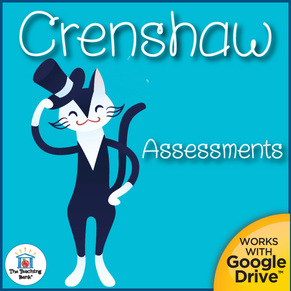 Crenshaw Book Unit Assessments for Google Forms - The Teaching Bank