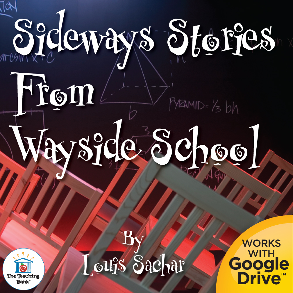Sideways Stories from Wayside School Novel Study Google Drive™ and ...