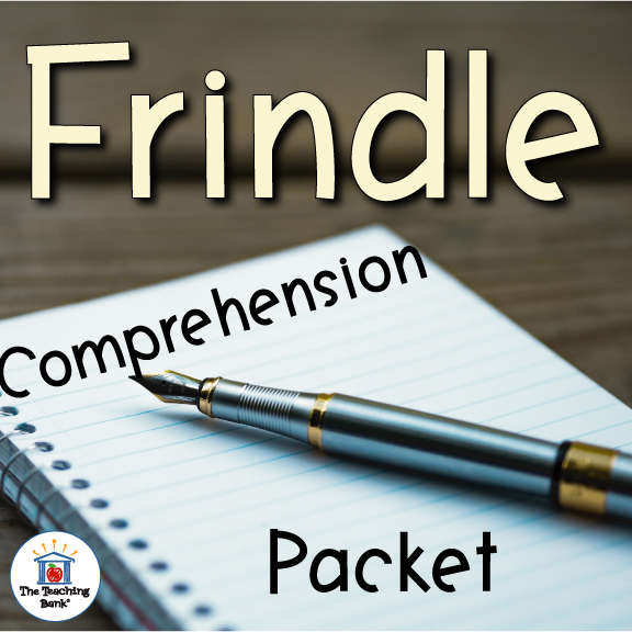 Frindle Comprehension Packet - The Teaching Bank