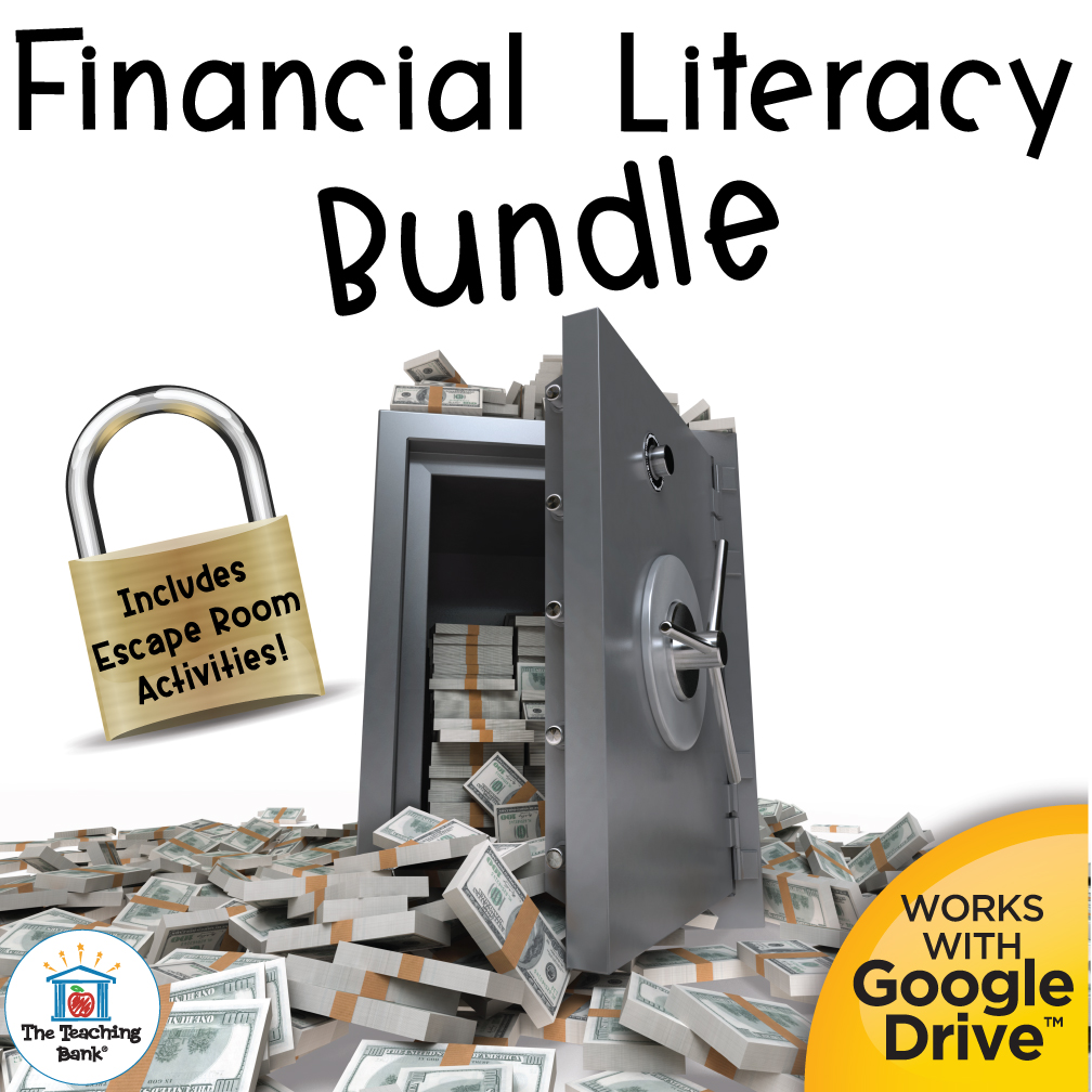 Financial Literacy Bundle including Escape Room Activities | The ...