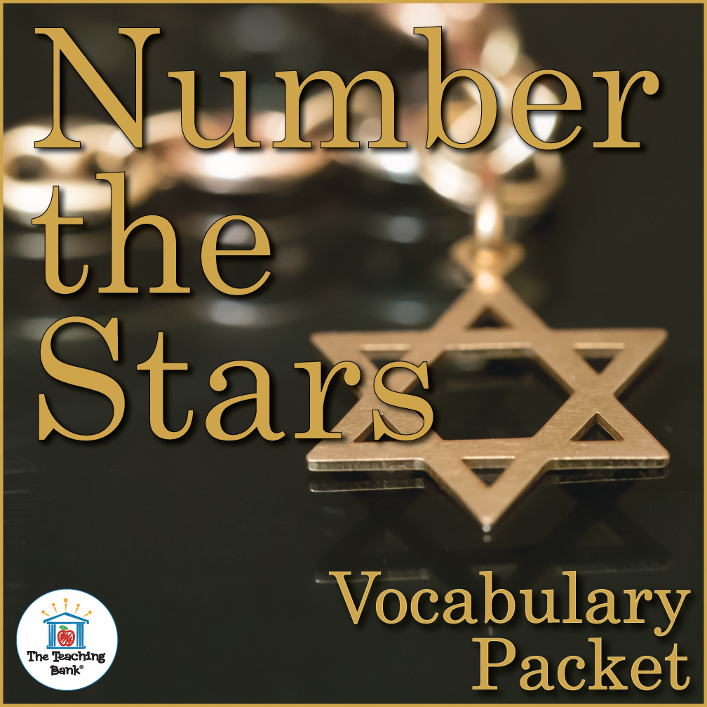 Number the Stars Vocabulary Packet - The Teaching Bank
