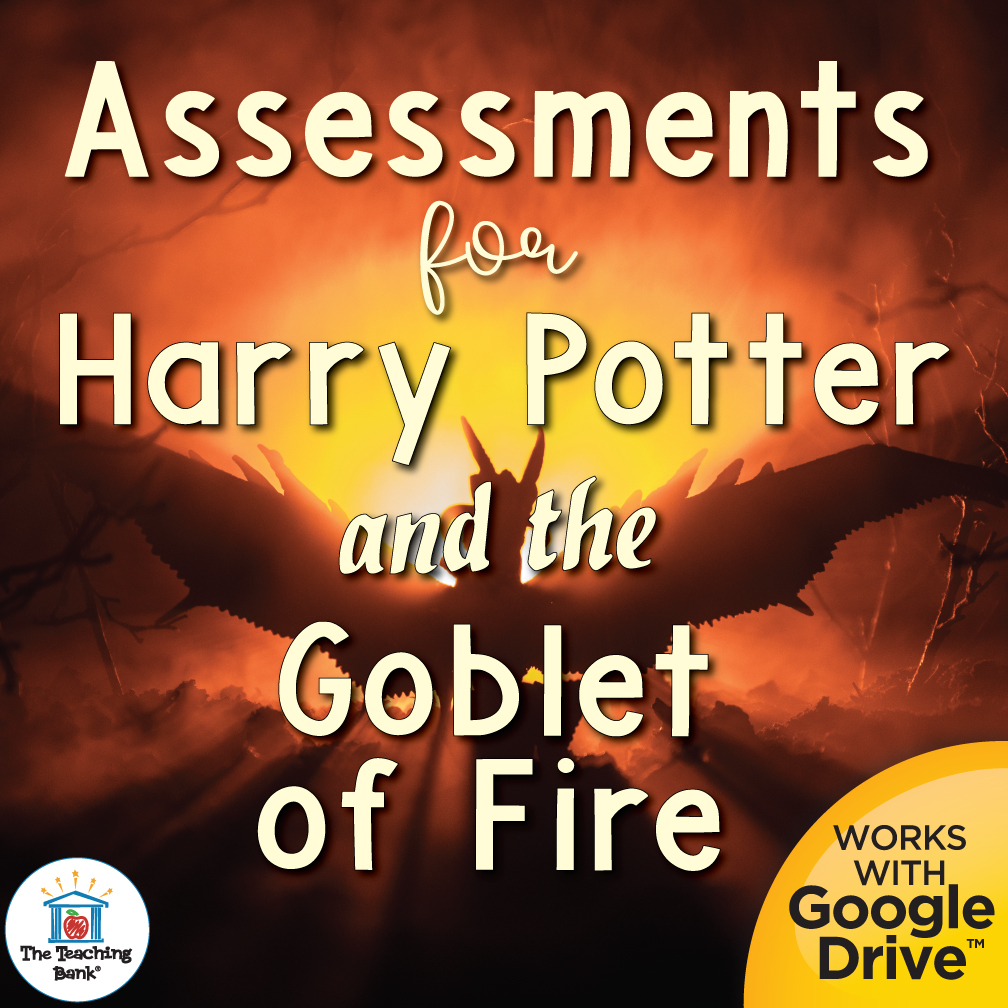 Harry Potter and the Goblet of Fire Book Unit Assessments for Google ...