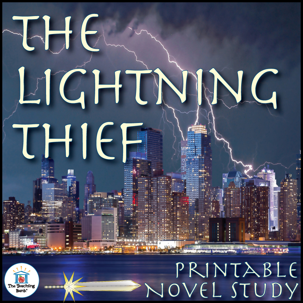 The Lightning Thief Printable Novel Study - The Teaching Bank