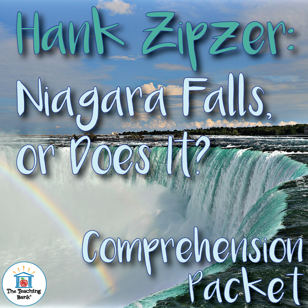Hank Zipzer: Niagara Falls or Does It? Comprehension Packet - The ...
