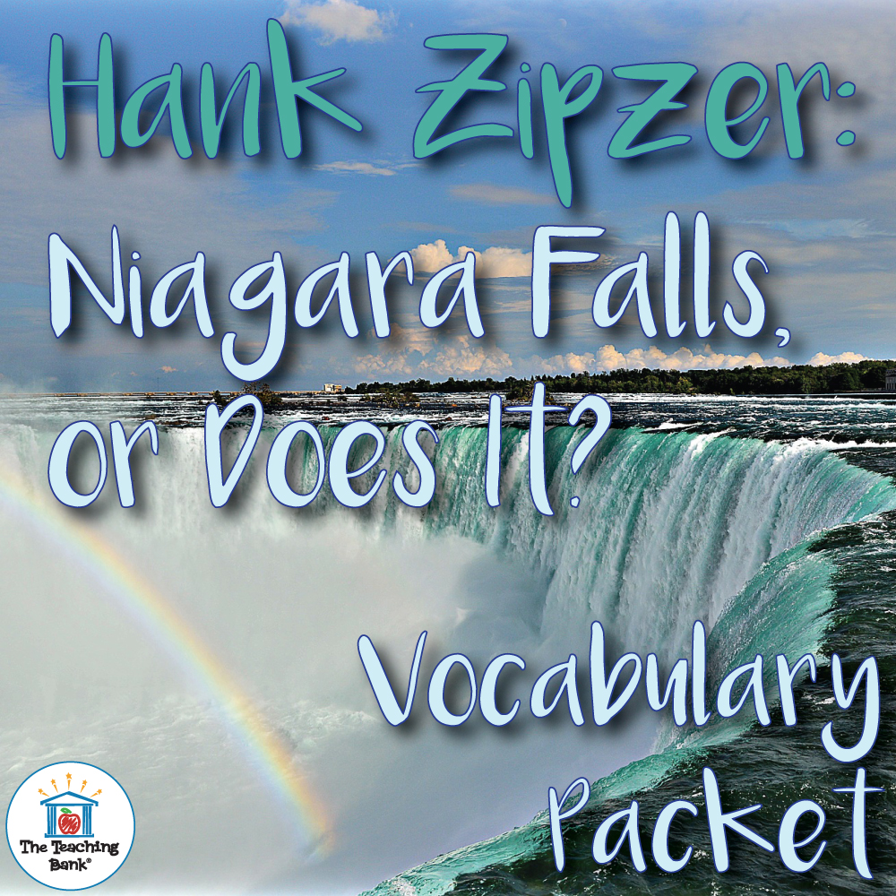 Hank Zipzer: Niagara Falls or Does It? Vocabulary Packet - The Teaching ...