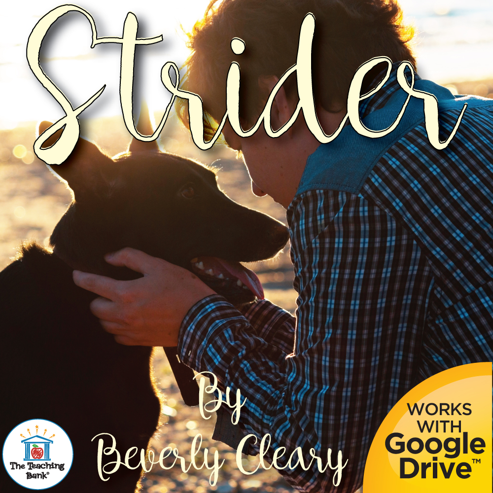 Strider Novel Study Google Drive™ and Printable Versions - The Teaching ...