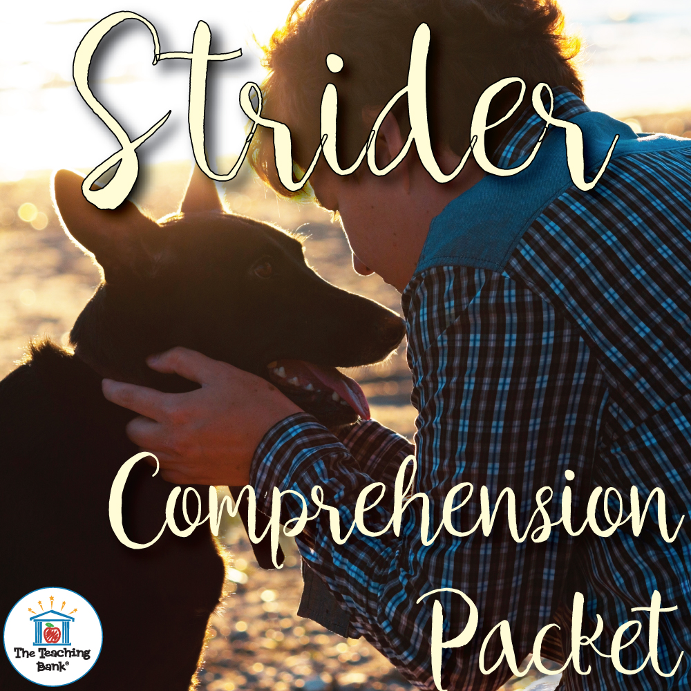 Strider Comprehension Packet - The Teaching Bank