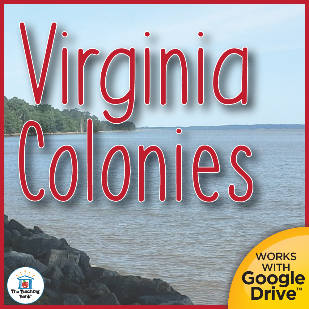 Virginia Colonies United States History Unit - The Teaching Bank