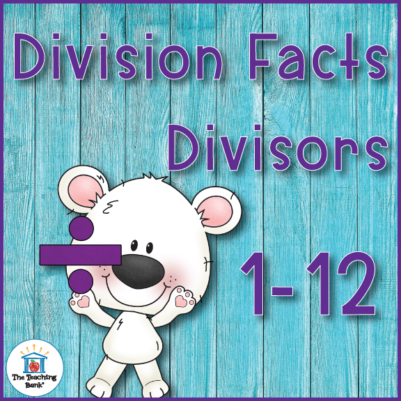 Division Basic Facts 1-10’s and 1-12’s Practice ~ FREE - The Teaching Bank