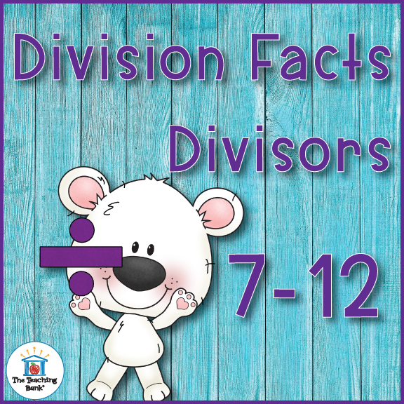 Division Basic Facts 7-12 Divisor Practice – FREE - The Teaching Bank