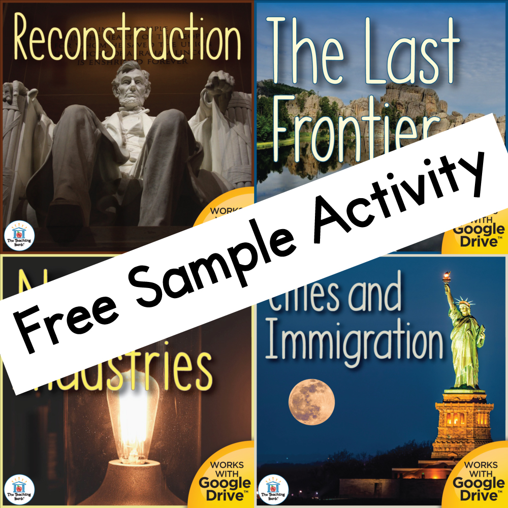 Reconstruction US History Unit Freedmen’s Bureau Sample Activity - The ...