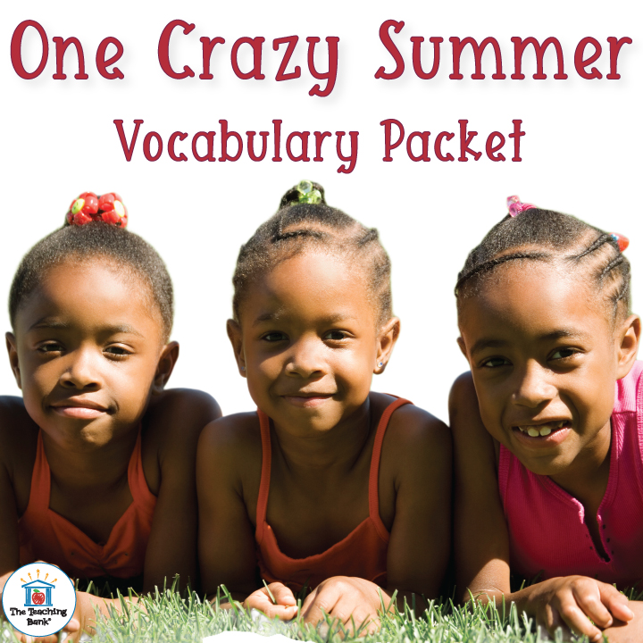 One Crazy Summer Vocabulary Packet - The Teaching Bank
