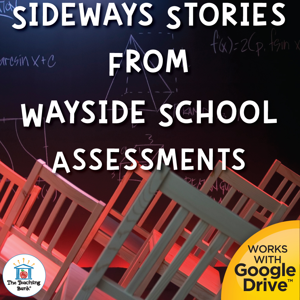 Sideways Stories From Wayside School Book Unit Assessments for Google ...