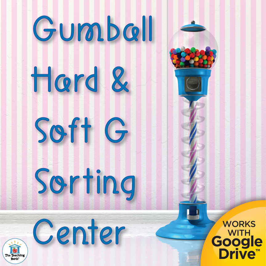 Hard G and Soft G Literacy Center - The Teaching Bank