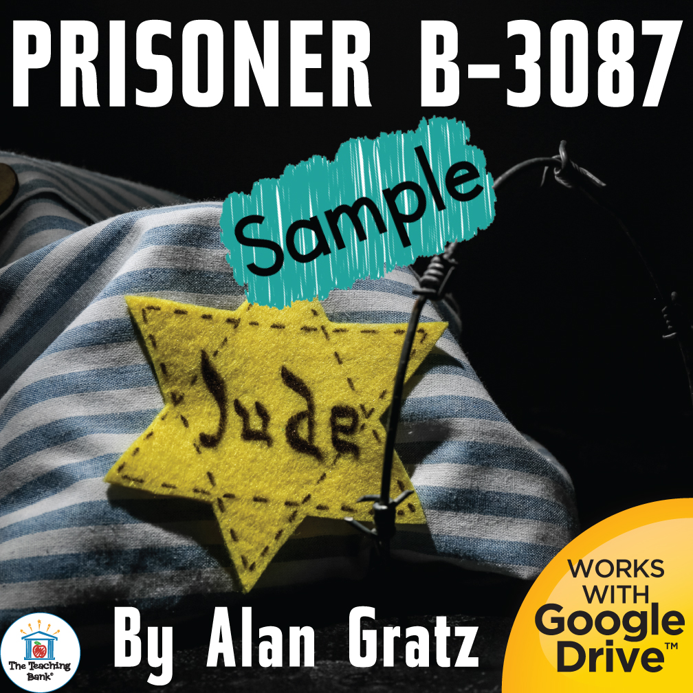 Prisoner B-3087 Novel Study FREE Sample - The Teaching Bank